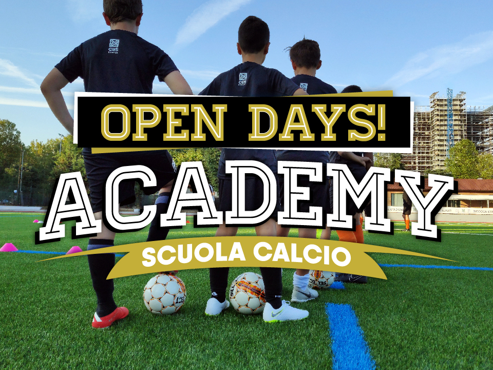 Open Days Academy 2021 • CUS Bicocca • Centro Universitario Sportivo ...